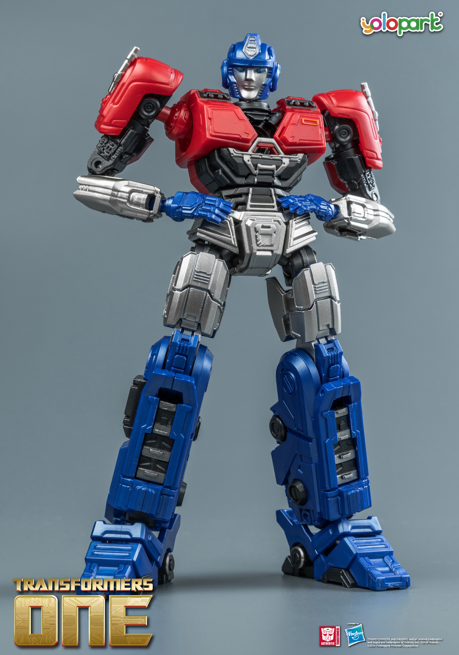 YOLOPARK AMK Series Transformers ONE 14cm Orion Pax (Optimus Prime) Cog ...