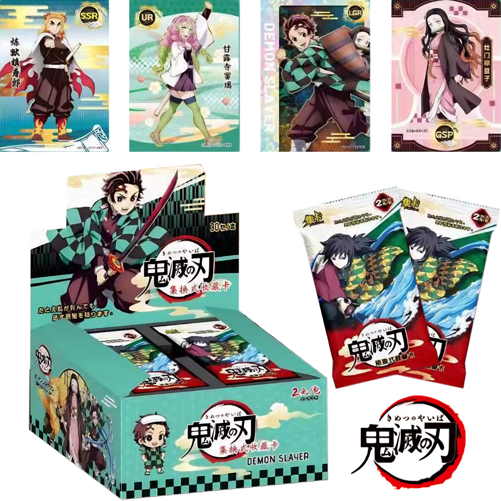 90 Demon Slayer Thick Card nezuko tanjiro Rare UR/GSP/LGR kad TCG anime ...