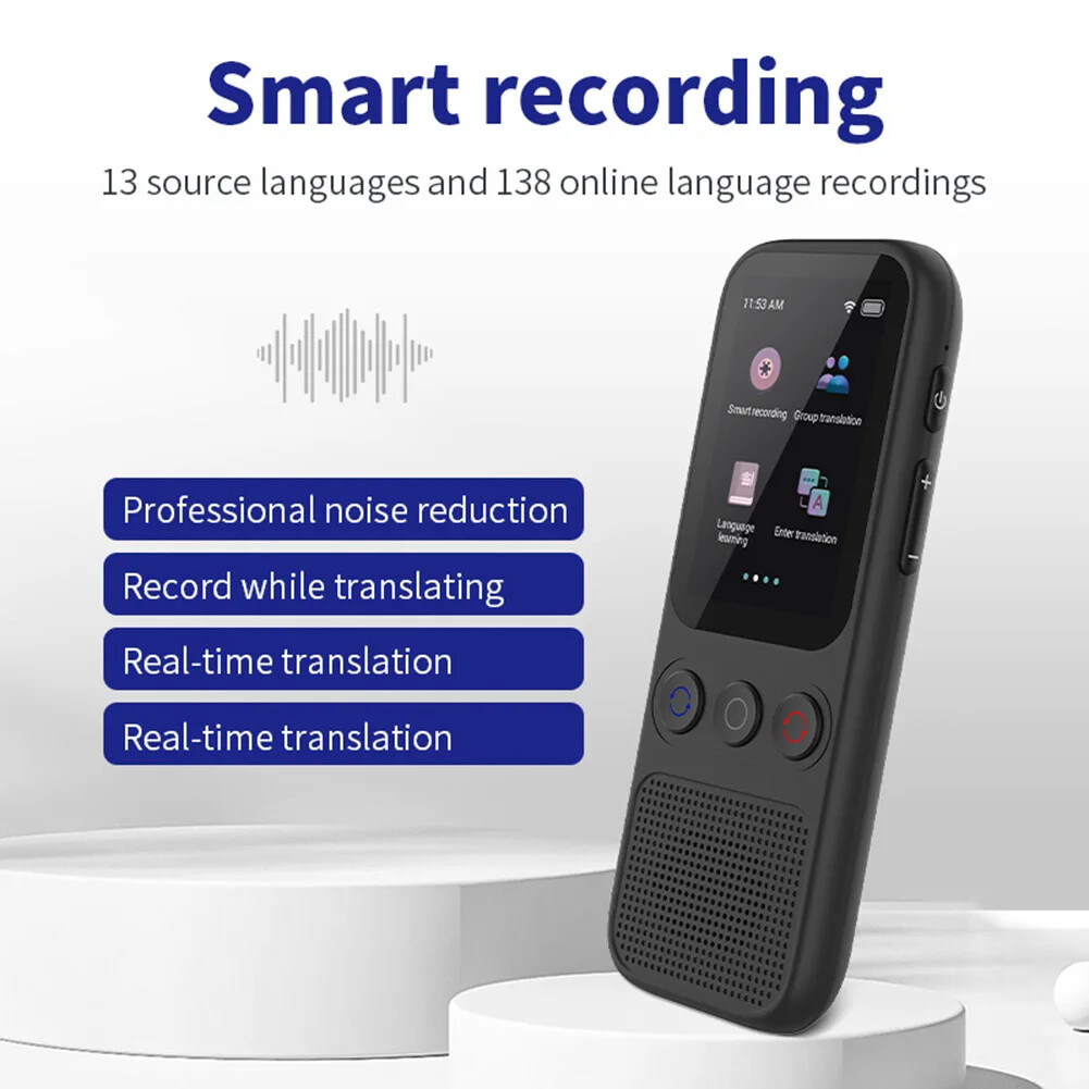 S80 PRO Portable Language Translator Device with 138 Languages Voice ...
