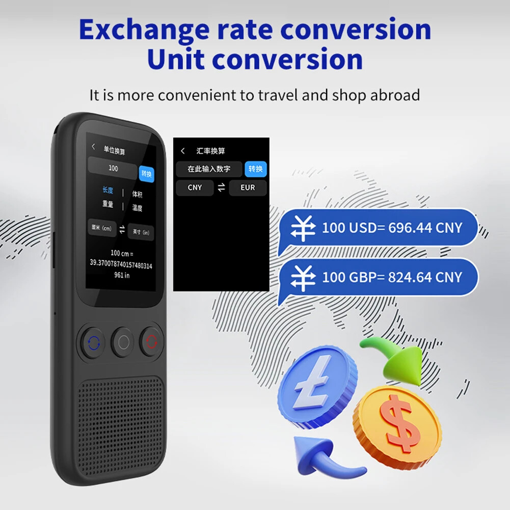 S80 PRO Portable Language Translator Device with 138 Languages Voice ...