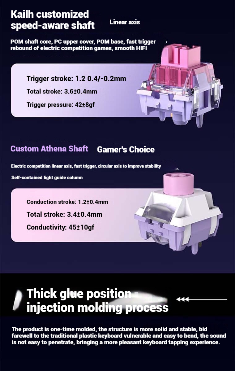 KZZI K98Pro Mechanical gaming office keyboard three-mode connection supports wired wireless ...