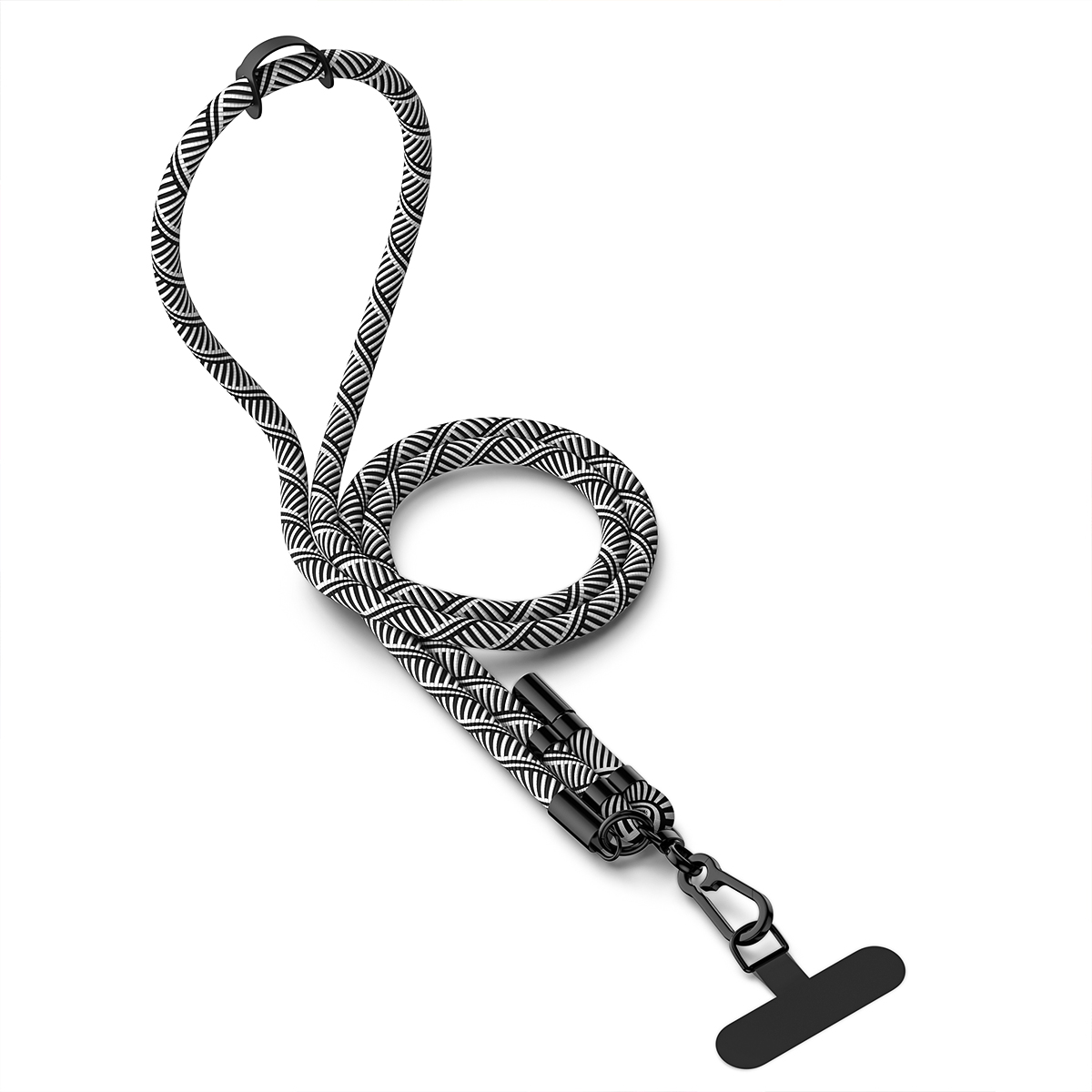 125cm Adjustable Crossbody Lanyard - Multi-Color Universal Strap with ...