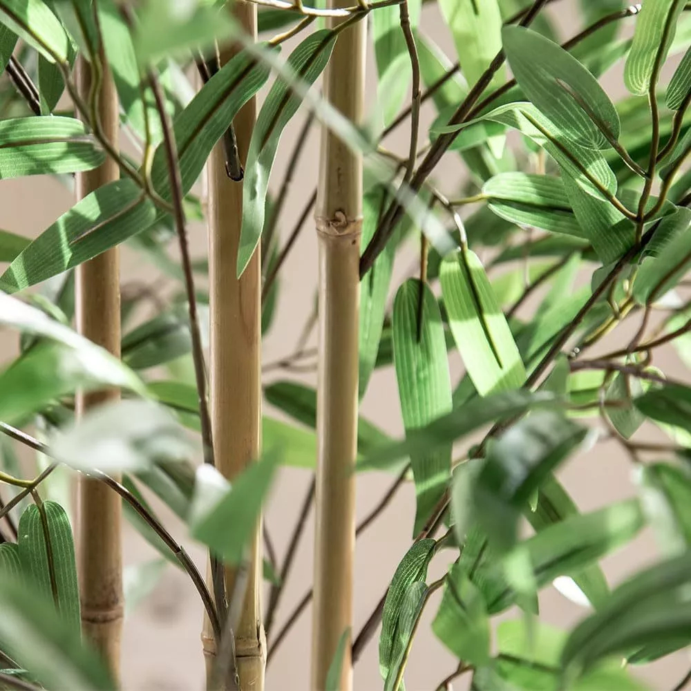 Ready stock」 Artificial Bamboo Tree with a Stunning Planter. Standing ...