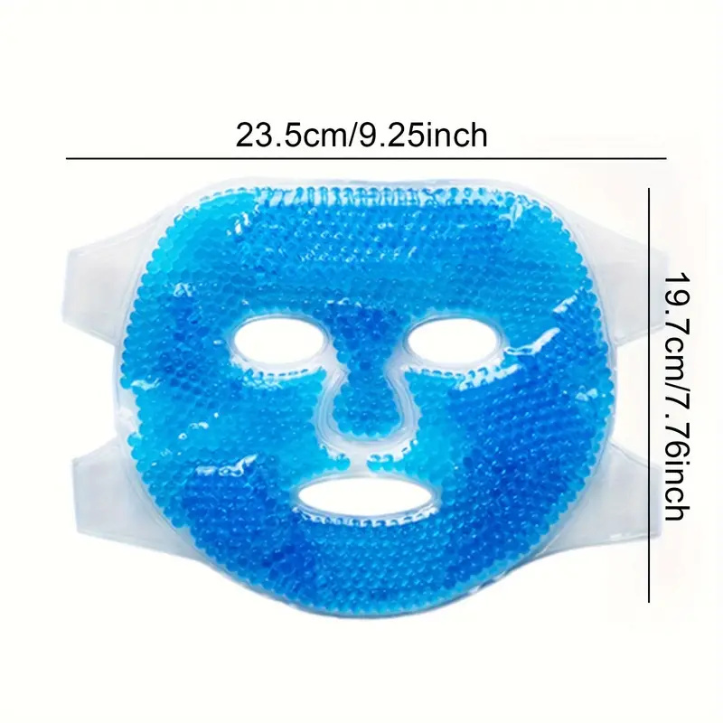 Reusable Gel Cold Compress Mask Tighten Skin Facial Care Mask Relieve ...