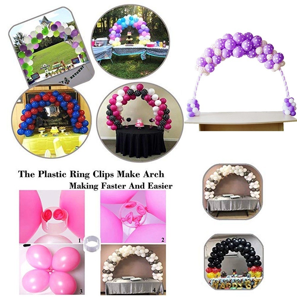 Detachable Balloon Column Stand Kits Wedding Arch Stand Frame Base ...