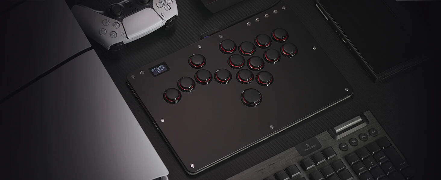 Haute42 Controle Arcade Joystick Hitbox Controller Button Rim Hitbox ...