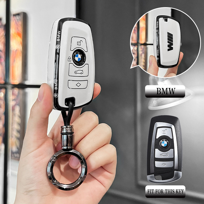 New Design TPU Car Remote Key Case Holder Keychain Protector For BMW x1 ...
