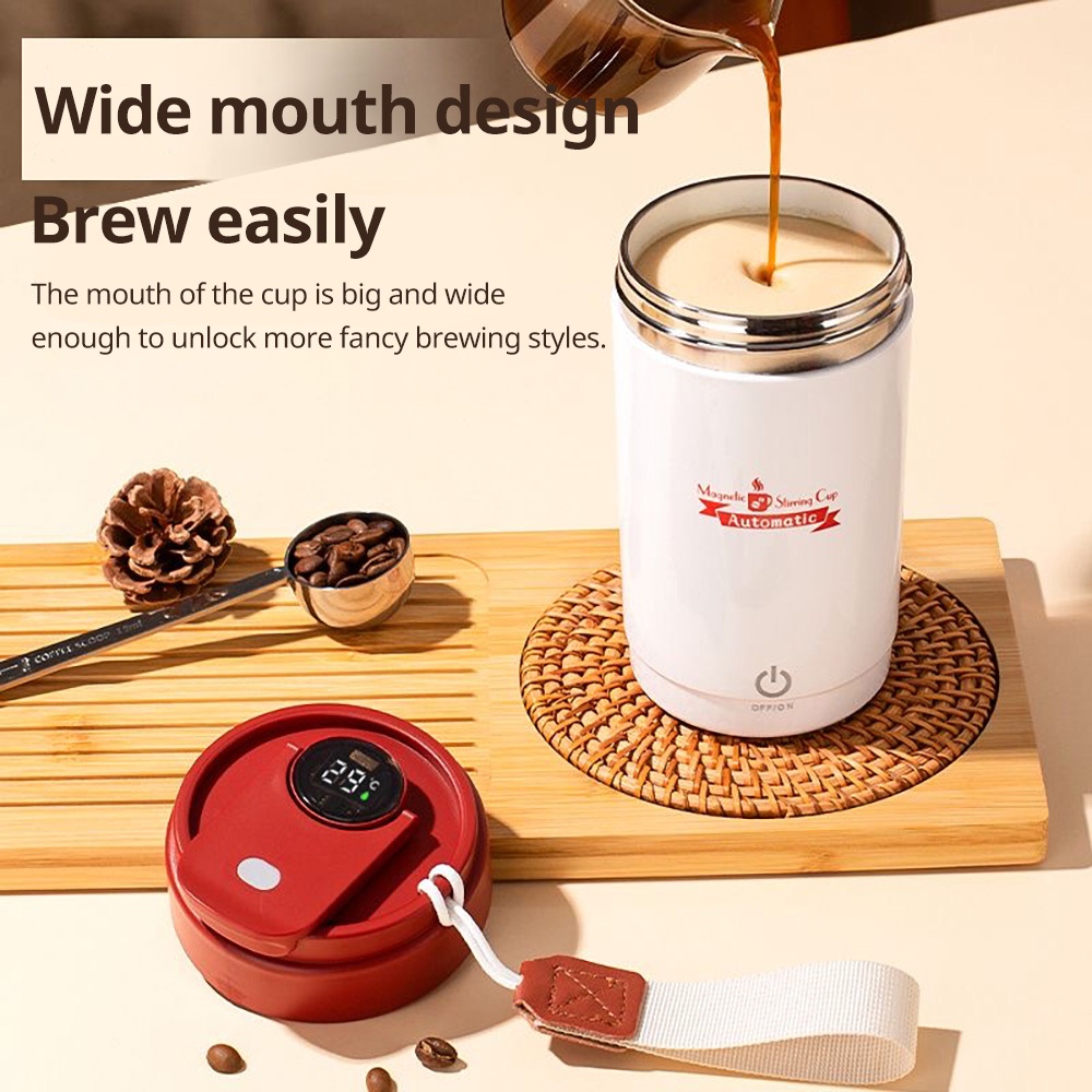 Mixing cup intelligent temperature display Electric mixing cup coffee ...