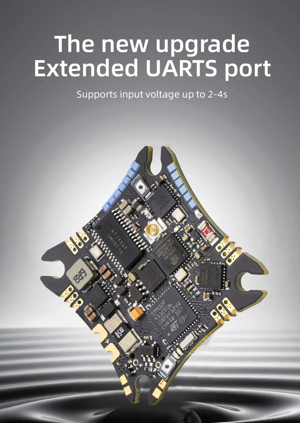 HGLRC SPECTER 15A AIO MPU6000 F411 Flight Controller Bluejay 15A 4in1 ...
