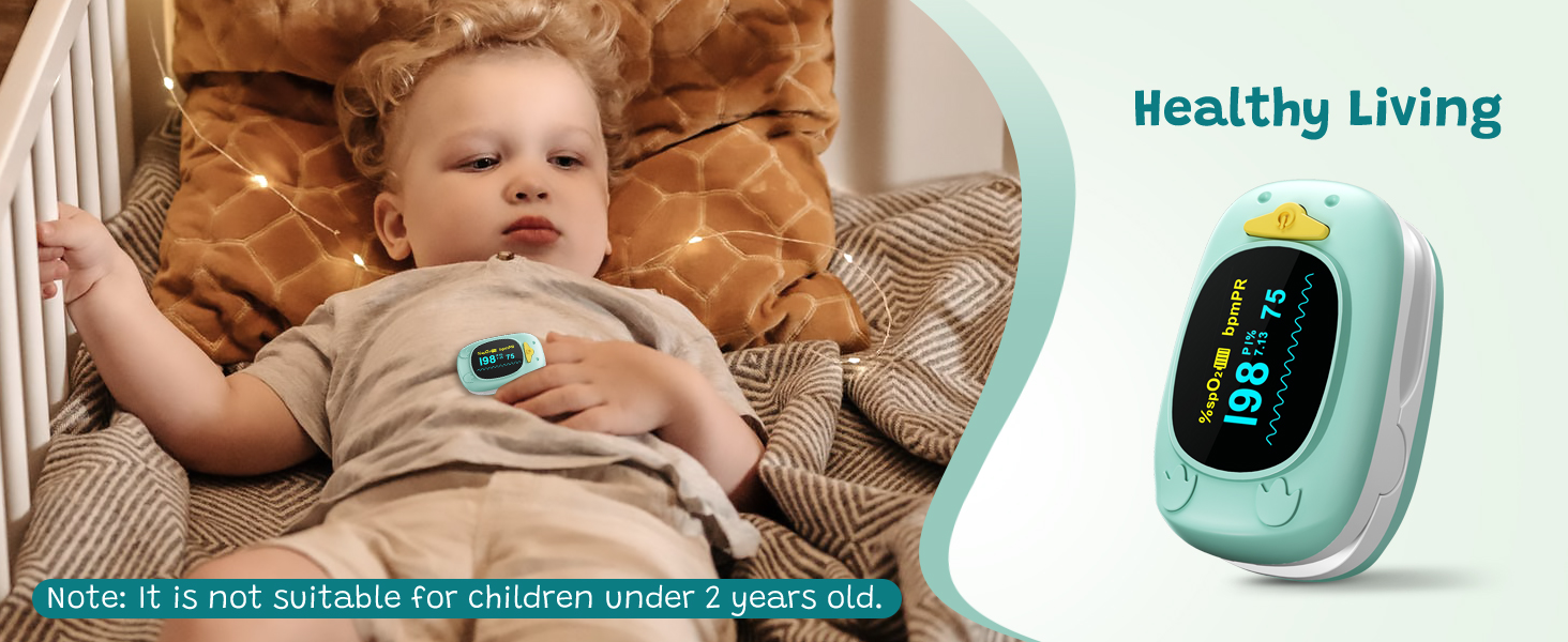 HealthTree Baby Pulse Oximeter Health Care Heart Rate Monitor Designed ...