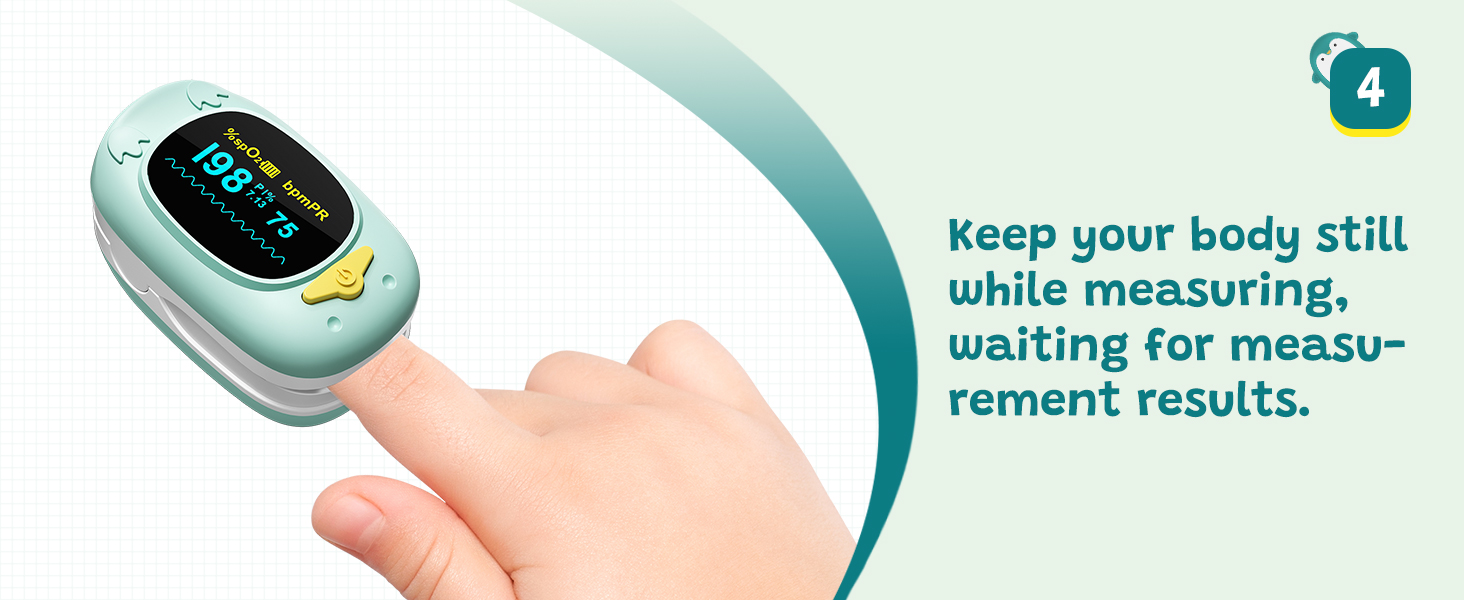 HealthTree Baby Pulse Oximeter Health Care Heart Rate Monitor Designed ...