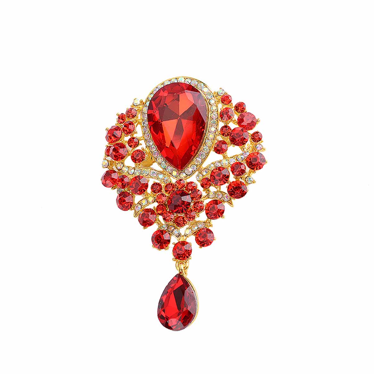 Elegant Brooch - Exaggerated Vintage Jewelry Pin, Bold Statement Piece ...