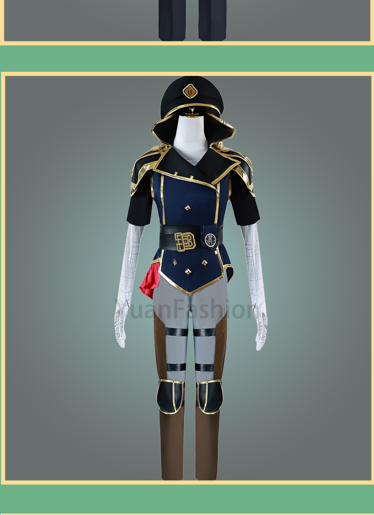 [Ready Stock]League of Legends Caitlyn cosplay Clothing Vi cosplay ...