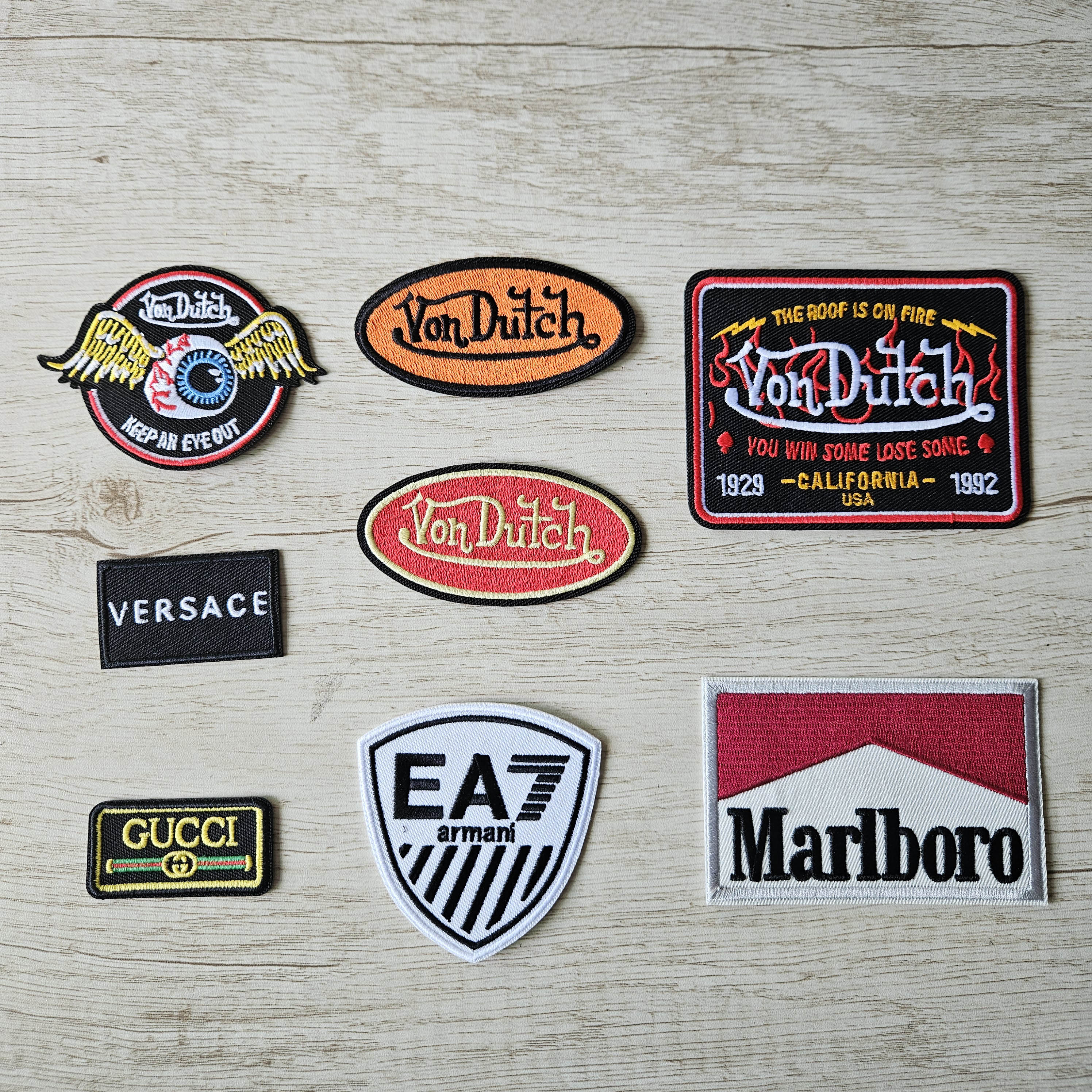 Custom Velcro Brand Logo Embroidery Patches 3D PVC Badge Armband Hook ...