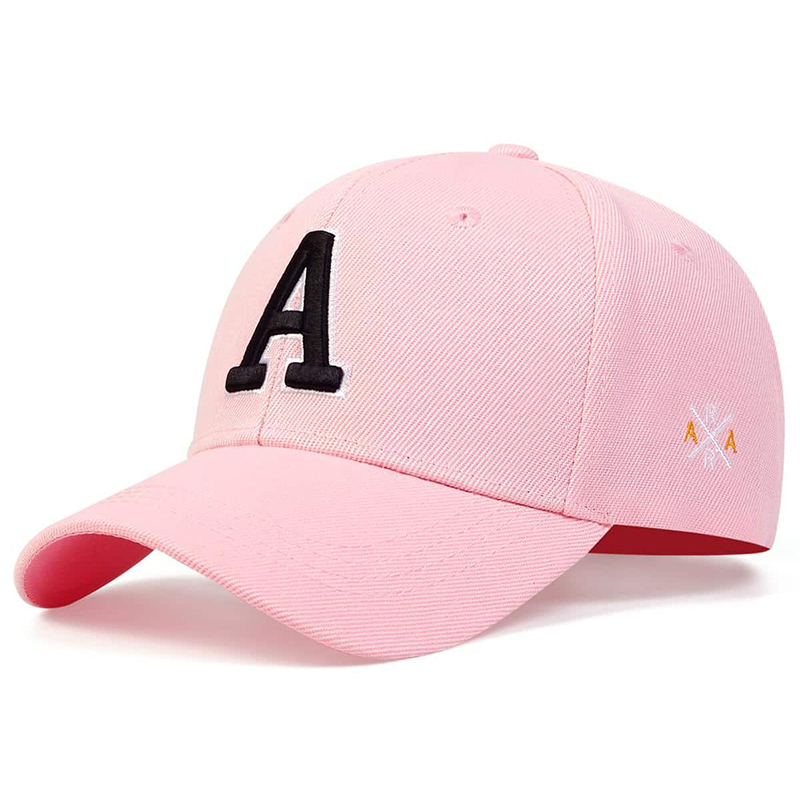 A Letter Baseball Cap Extra Large Head Circumference Men's Cap Five ...