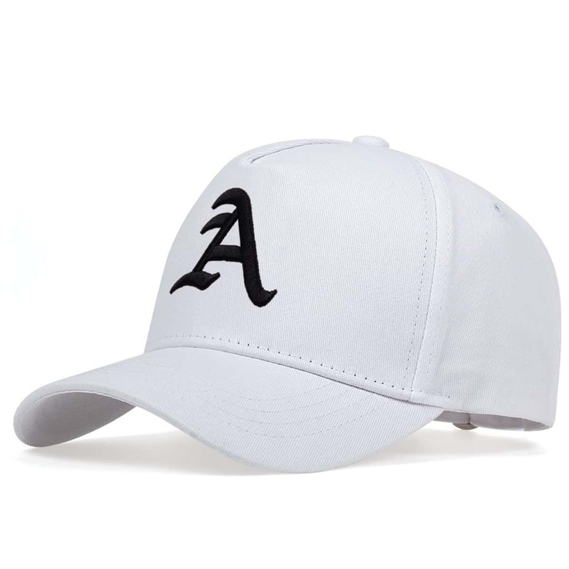 High Top A Letter Baseball Cap Extra Large Head Circumference Men's Cap ...