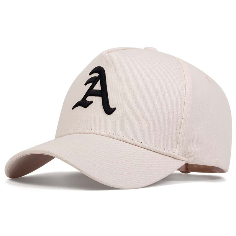 High Top A Letter Baseball Cap Extra Large Head Circumference Men's Cap ...