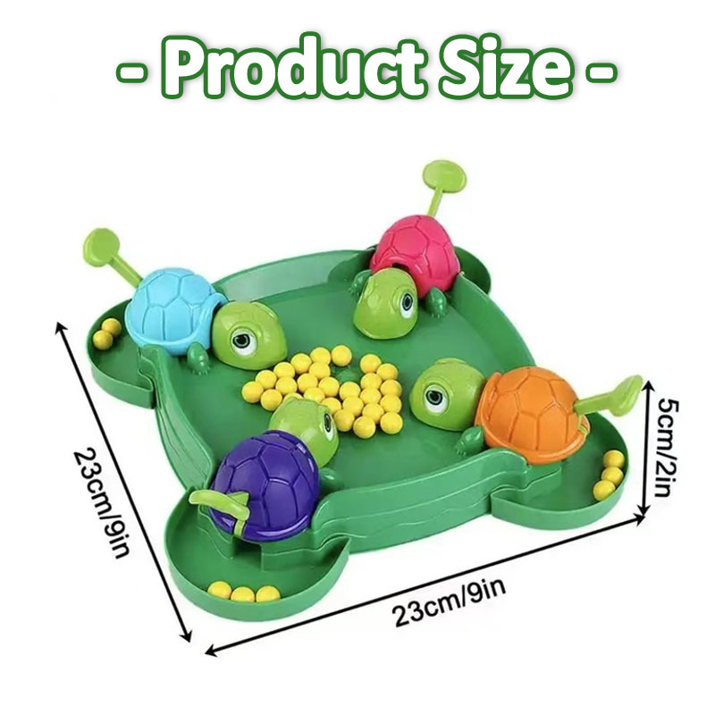 🔥Ship 24H🔥 Kids Toys Board Game Turtle Eat Bean Toy Kids Interactive 2 ...