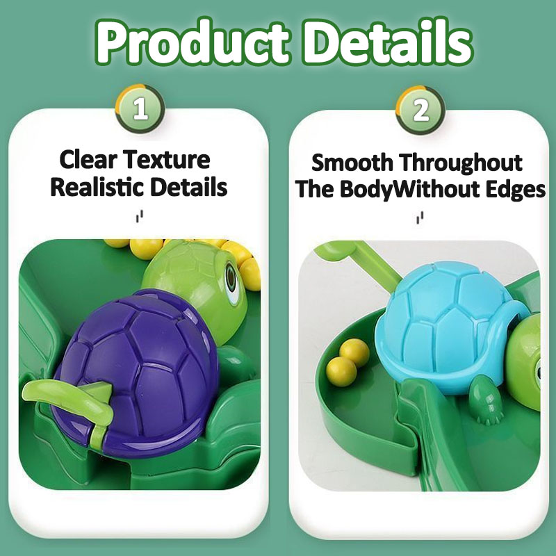 🔥Ship 24H🔥 Kids Toys Board Game Turtle Eat Bean Toy Kids Interactive 2 ...