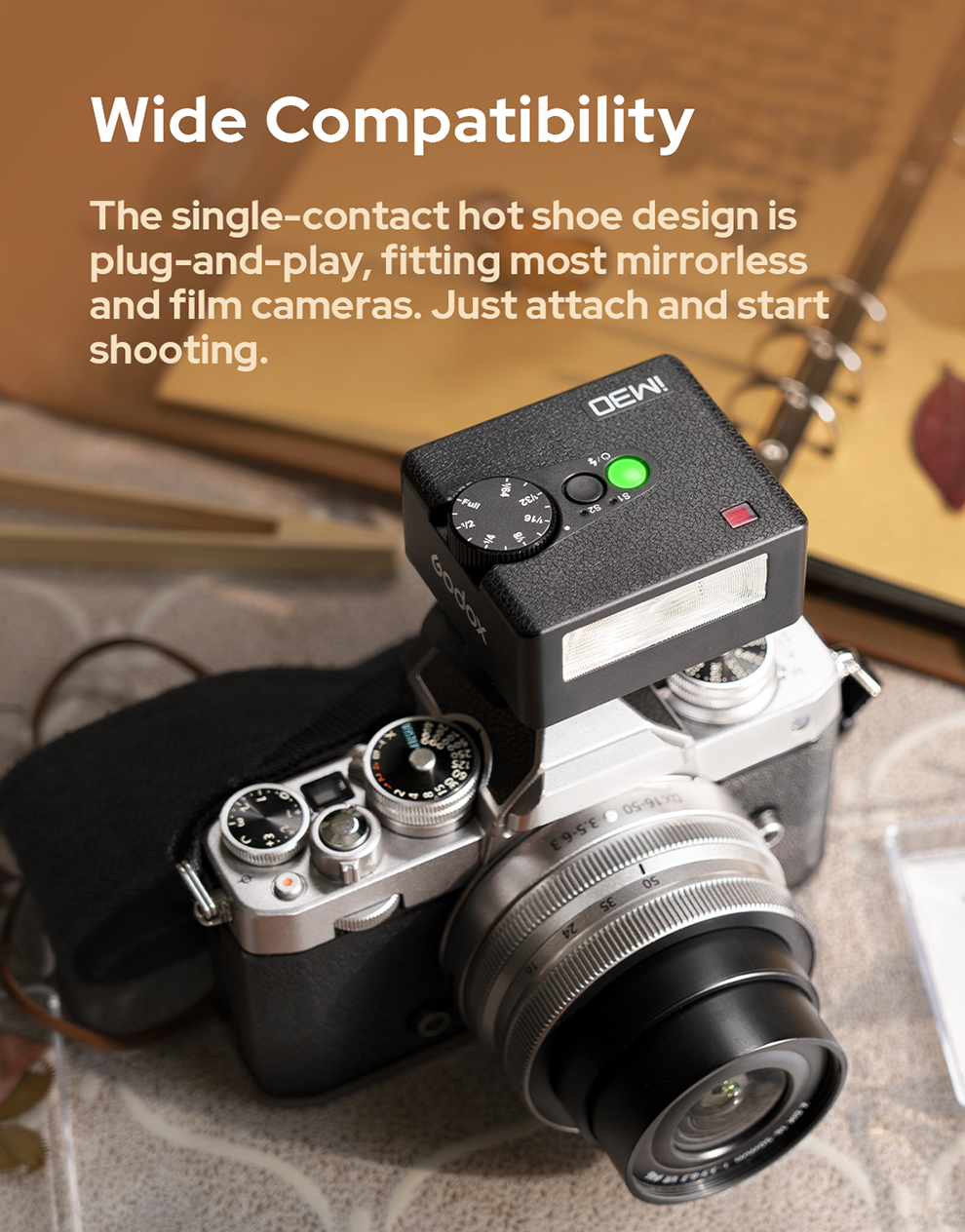 Godox IM30 iFlash Camera Flash Small Build Bright Field | Shopee Malaysia