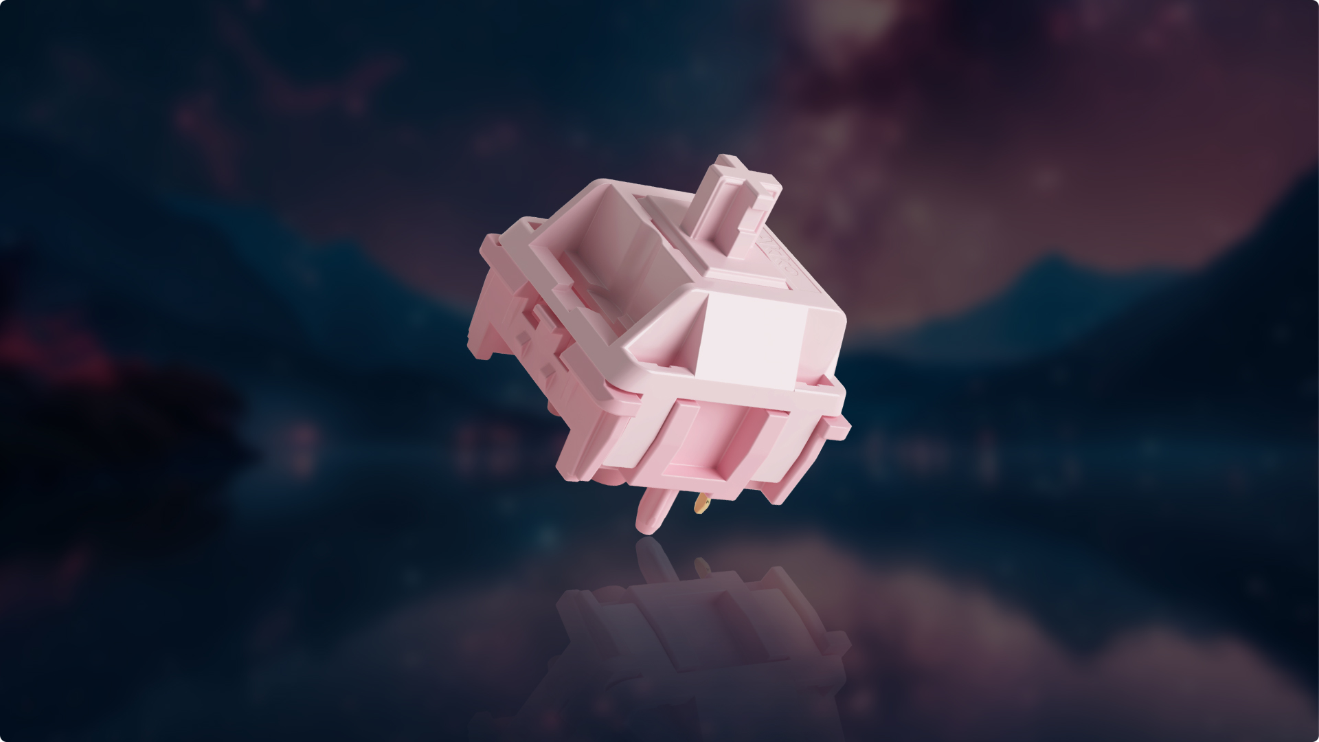 AKKO Stellar Rose Switches With 5-Pins And Stable Dustproof Stem For Mx ...