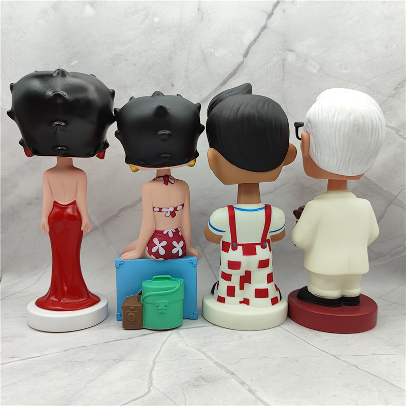 18cm Funko Betty Boop Big Boy Planters Mr. Peanut Grandpa KFC Popeye ...