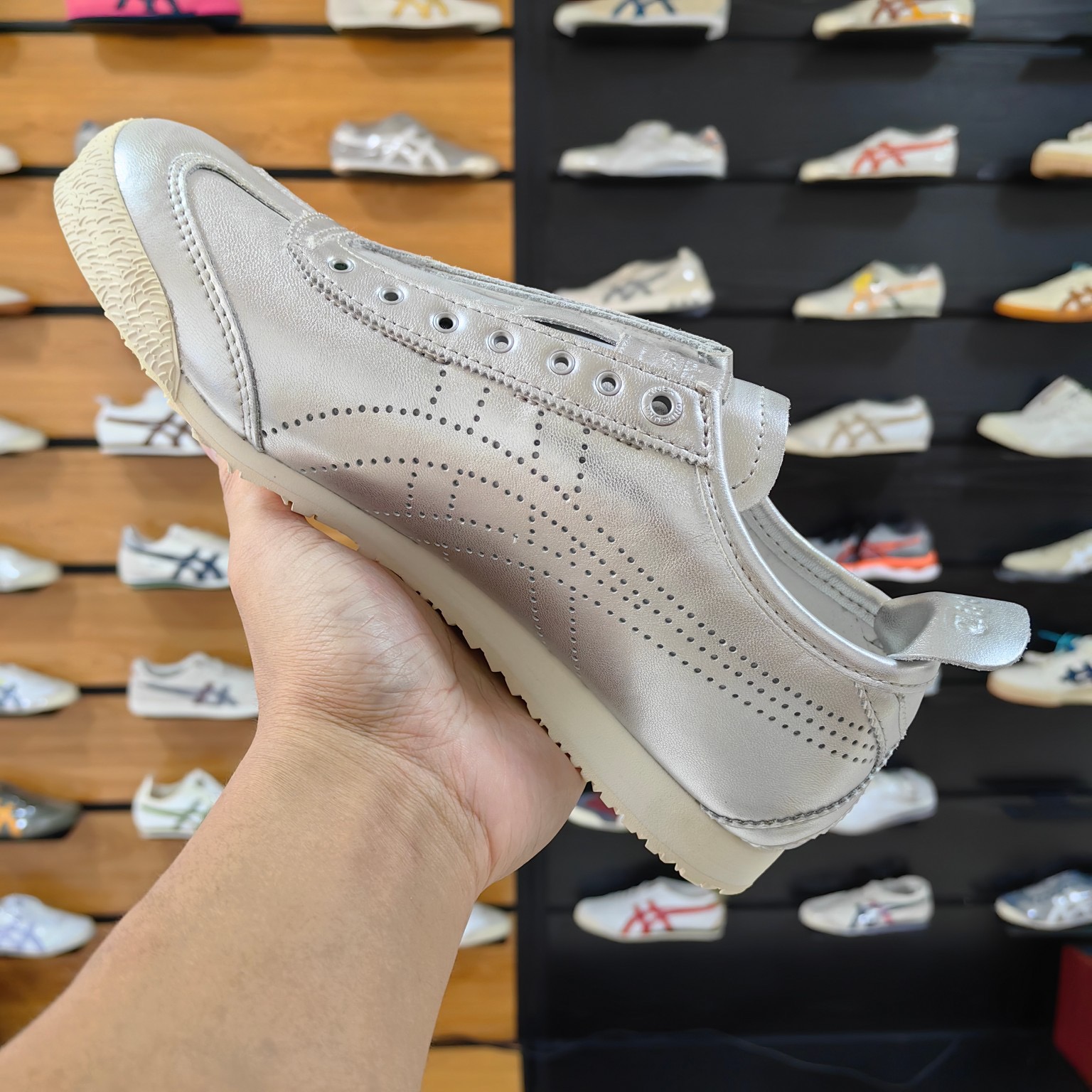 New Onitsuka MEXICO 66 SD SLIP-ON Men Women Shoes Sneakers | Shopee ...