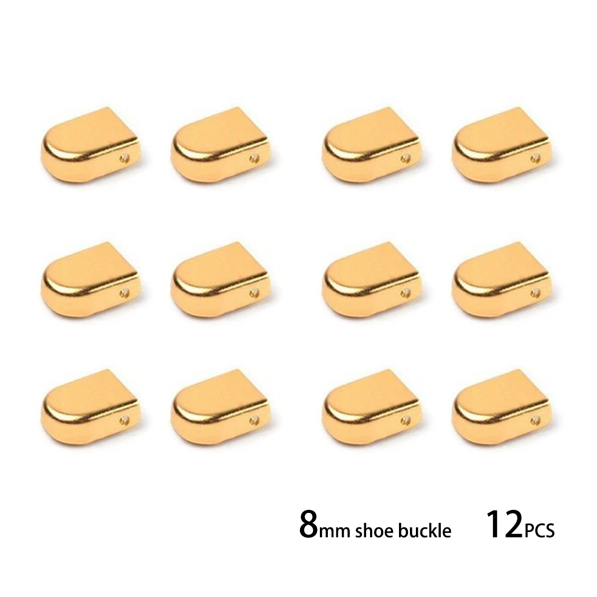 12 PCS Shoelace Buckle Lock Metal Lace Clasps, Children's Shoe ...