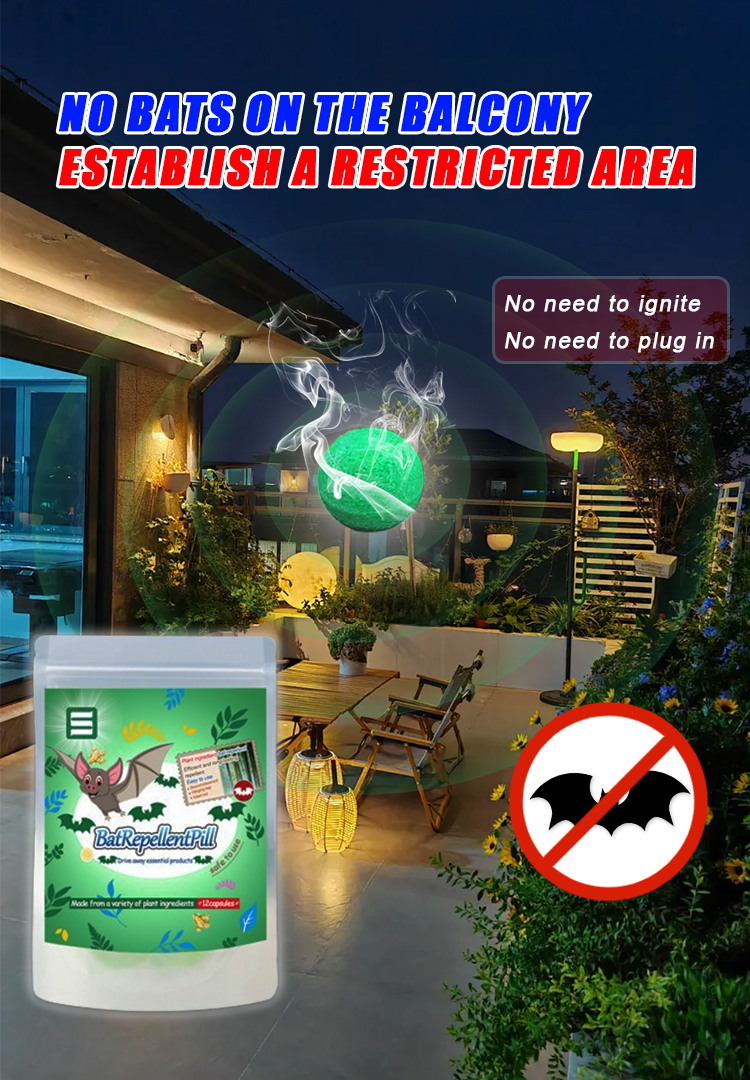 No bats within 2000m SG bat repellent bird repellent halau kelawar ...