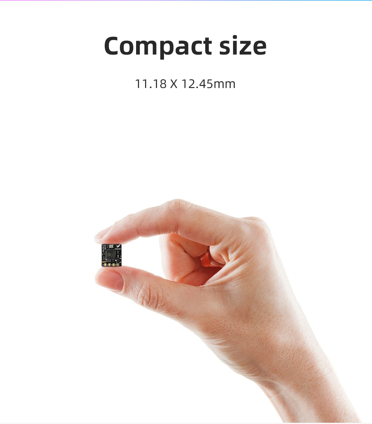 HGLRC ELRS 2.4G Receiver 500MHZ Refresh Rate ELRS 3.0 for RC Airplane ...