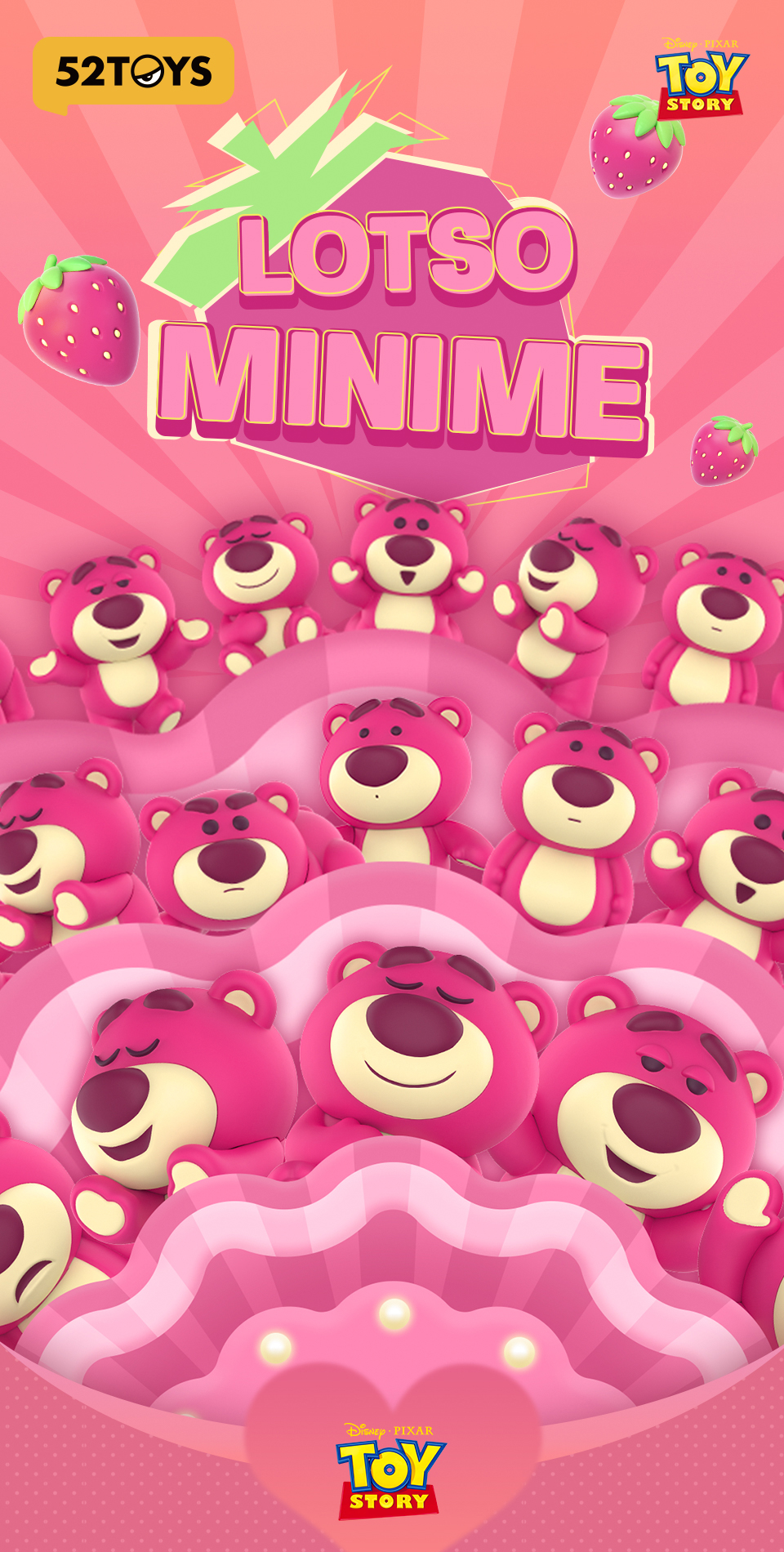 52TOYS Disney Lotso Minime Series Blind Box Figure Toy | Shopee Malaysia