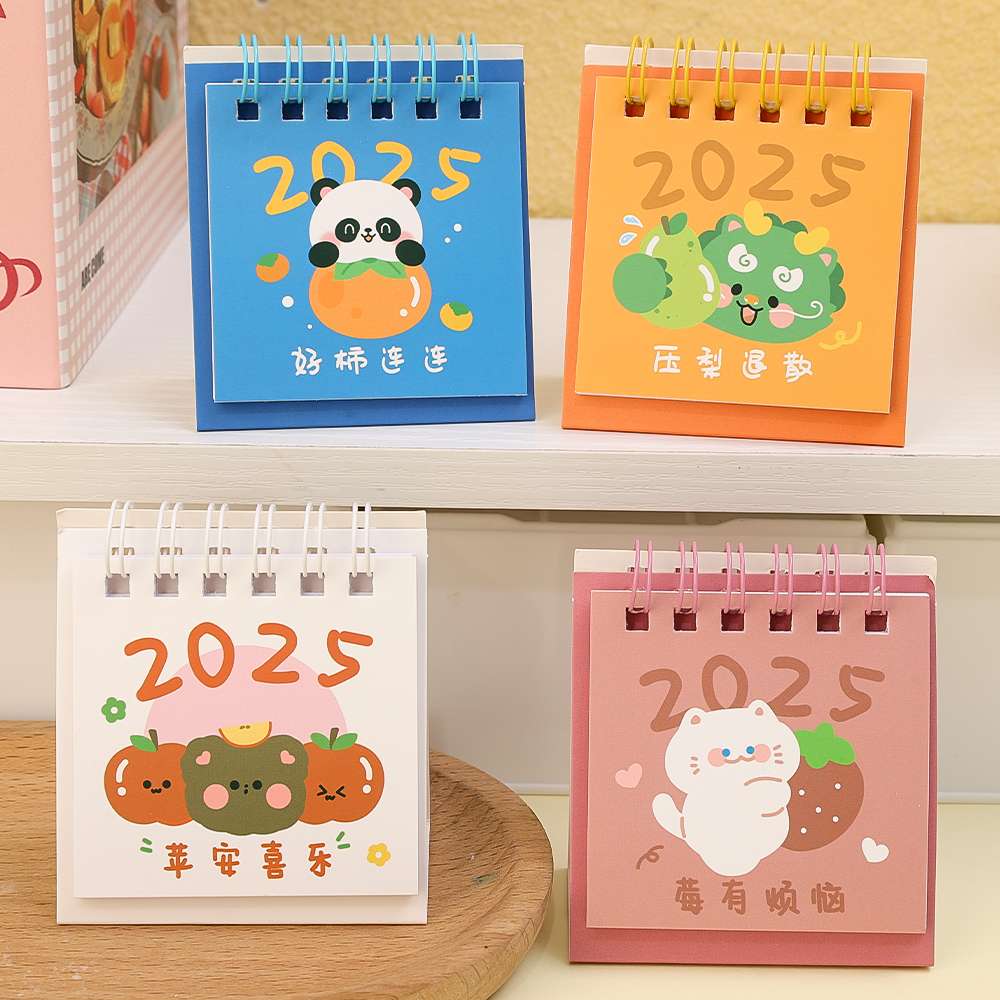 [ Featured ] Creative Simple Mini Desk Calendar / Portable Memo Booklet ...