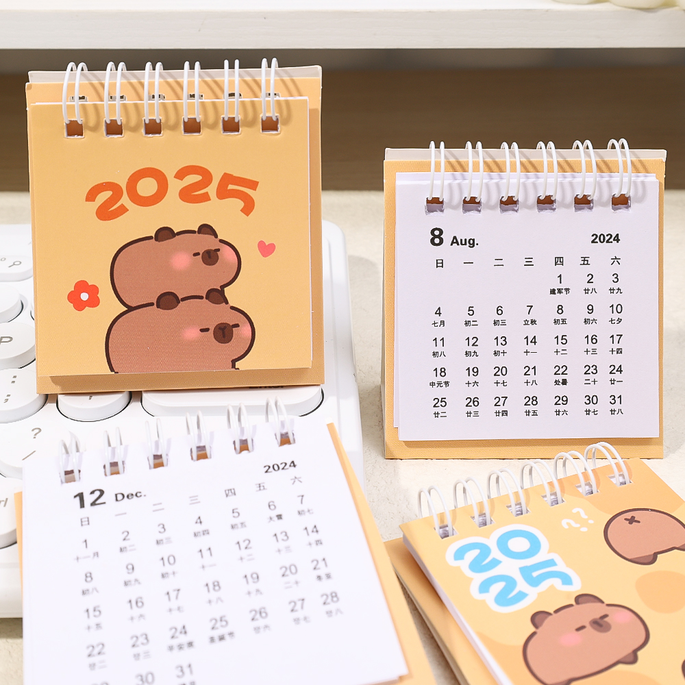 [ Featured ] Creative Simple Mini Desk Calendar / Portable Memo Booklet ...