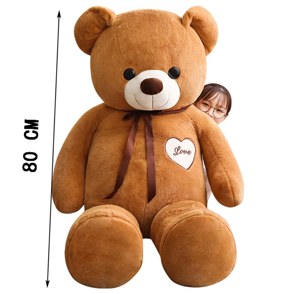 AOPHEKM Teddy Bear Plush Toys, PP Cotton Fill 80CM Teddy Bear Pillow ...