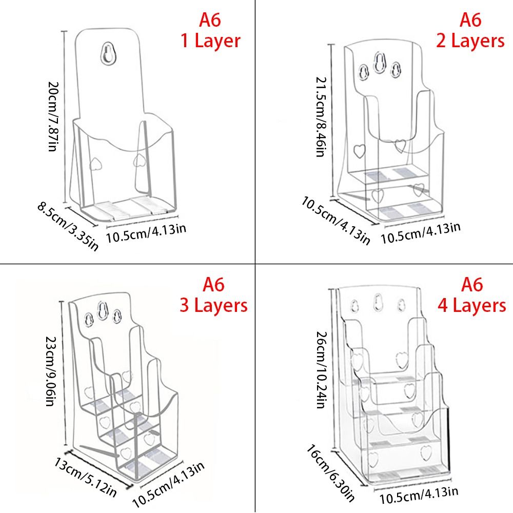 AURORY 1Pcs Card Storage Holder, Display Rack Desktop Basket Photo Card ...