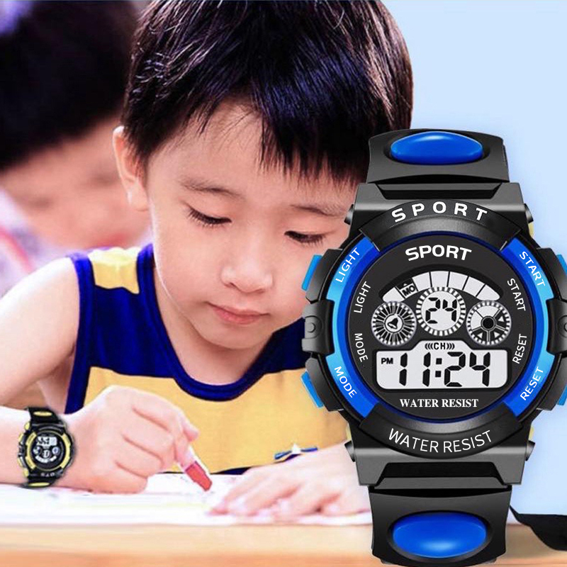 Kids' Electronic Watch for Boys – Multi-Functional, Anti-Drop Timepiece ...