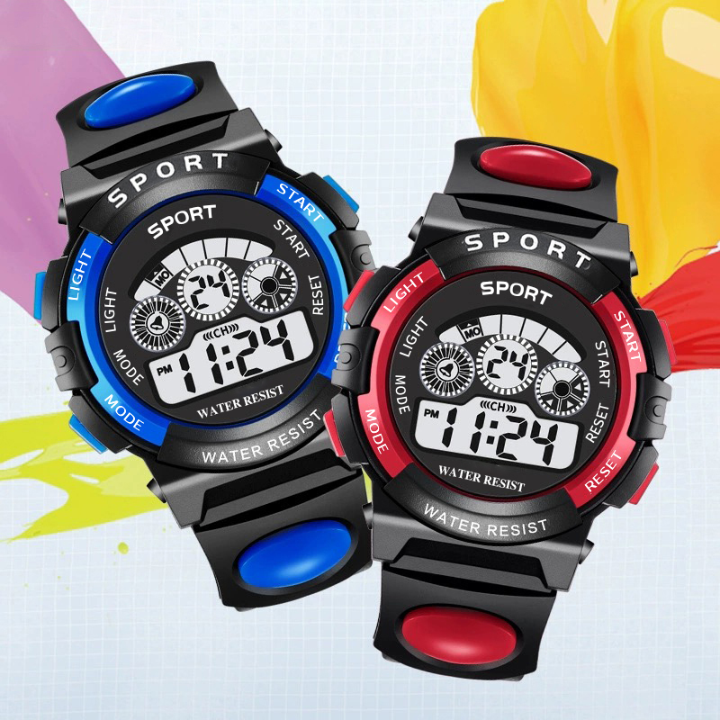 Kids' Electronic Watch for Boys – Multi-Functional, Anti-Drop Timepiece ...