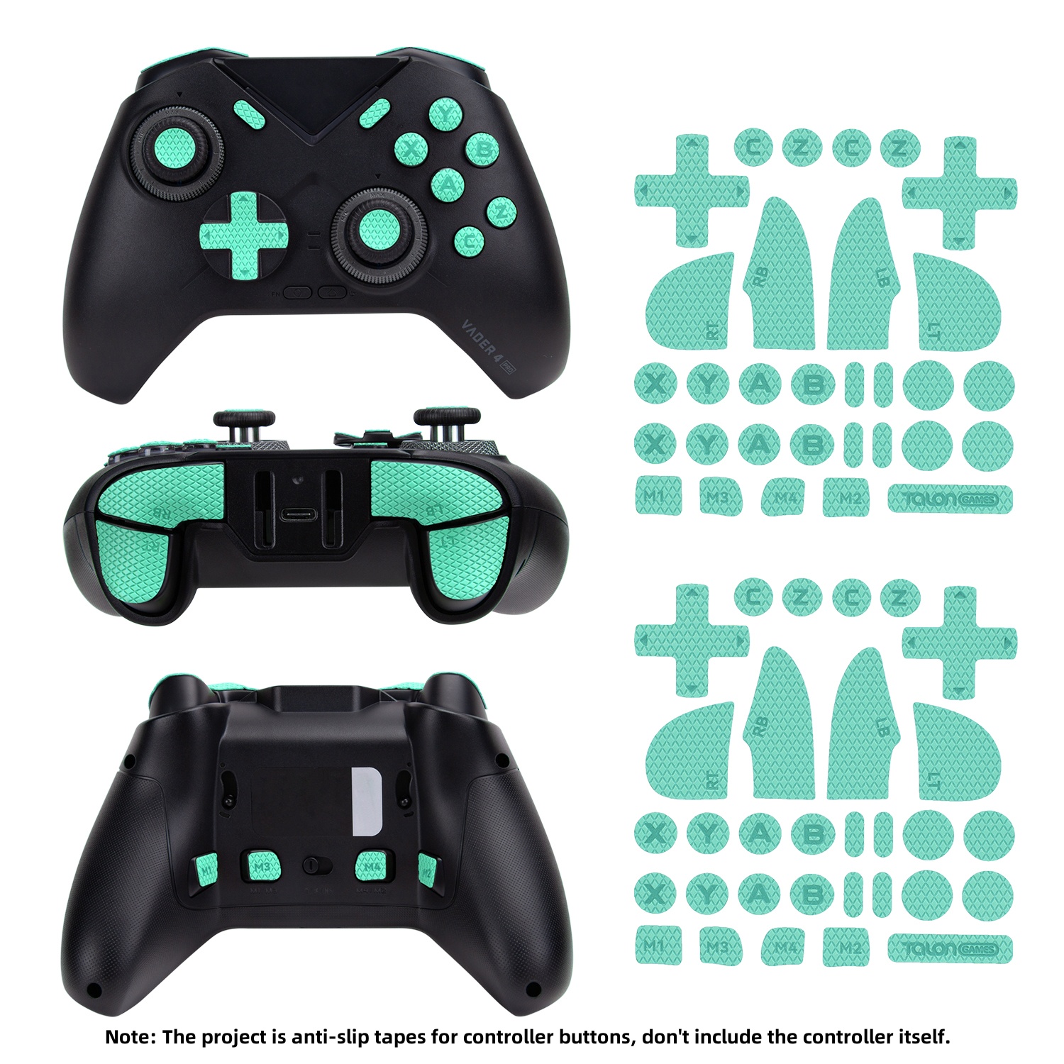 Blue TALONGAMES Controller Buttons Sticker Triggers Sticker Tape For ...