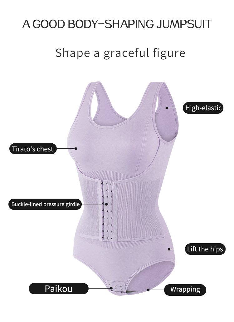 [Ready Stock] Seamless Top Body shaper Plus size Bodysuit for Women ...