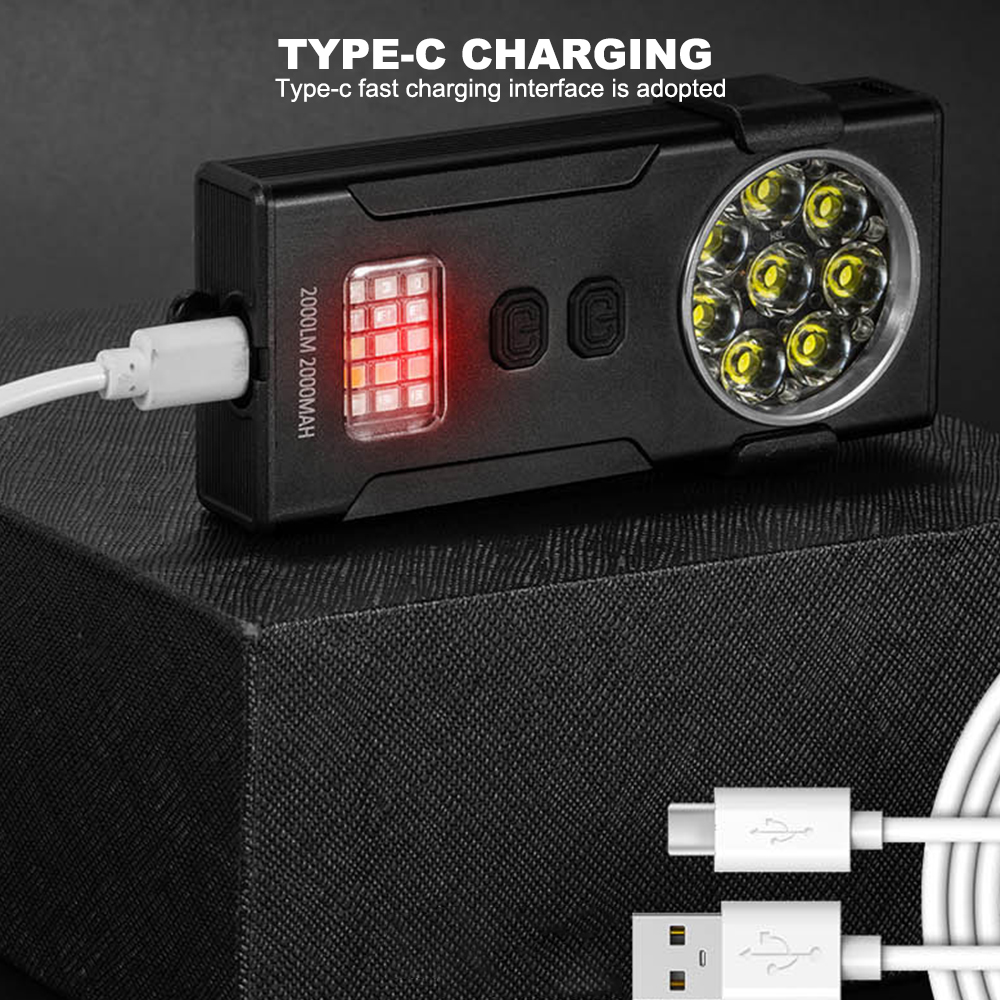 Asafee EDC LED Ultra Bright Outdoor Work Light XTE LED 1000LM Safe ...