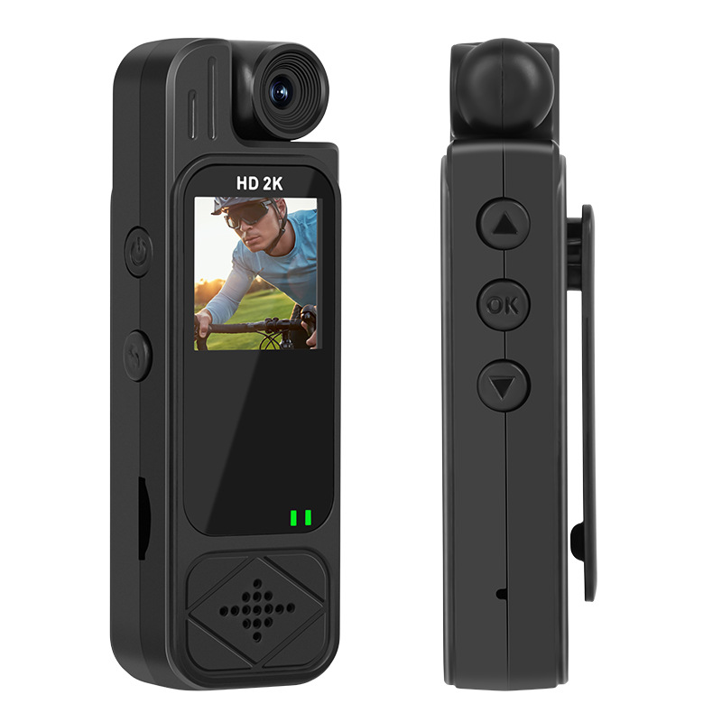 2024 New portable recorder with small pocket camera with screen clip ...