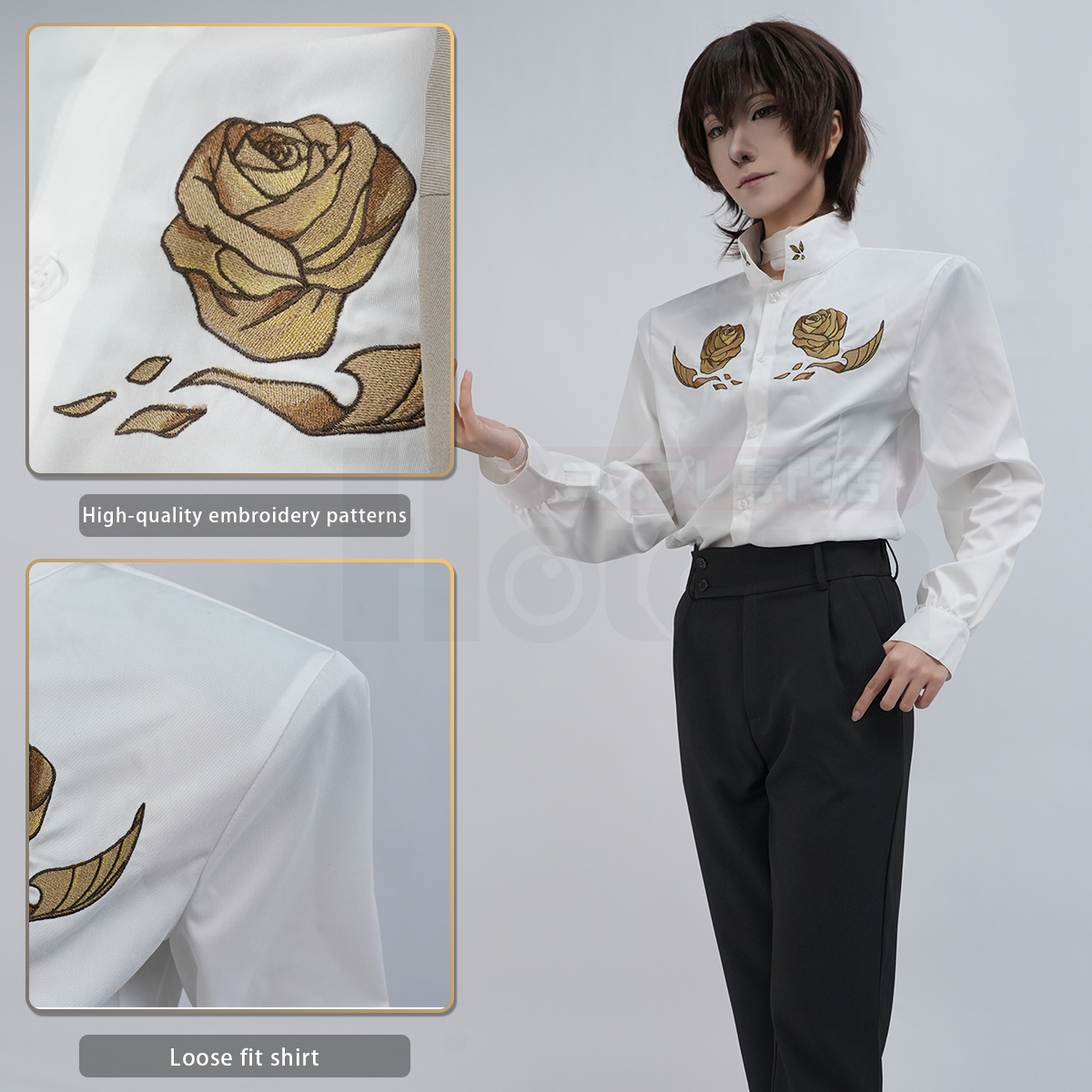 Holoun Bungo Stray Dogs Cosplay Costume Dazai Osamu 10th anniversary ...