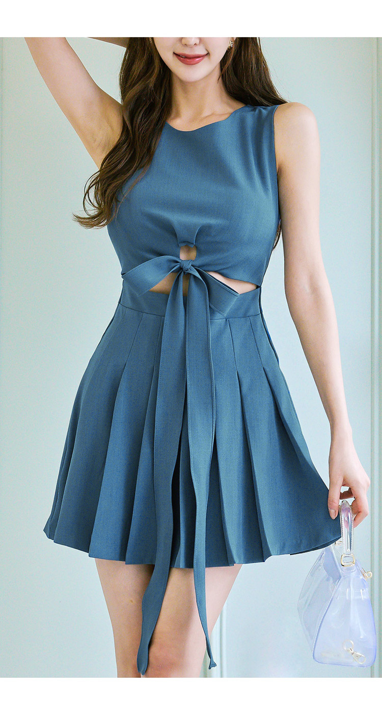 Han Queen New 2024 Korean Summer Dresses Retro Slim Office Party ...