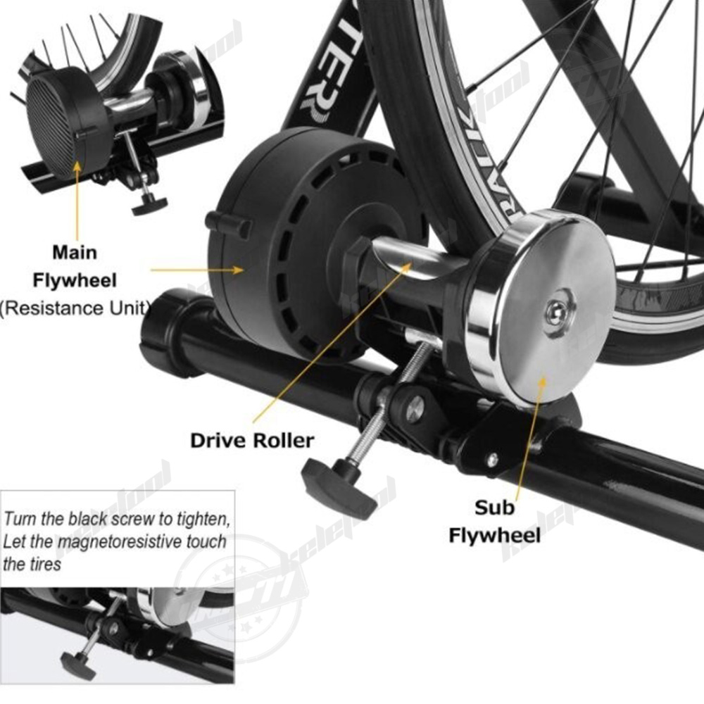 bike trainer DEUTER Cycling Trainer Wire Control and Wireless 28-29‘’ Bicycle Riding Platform ...