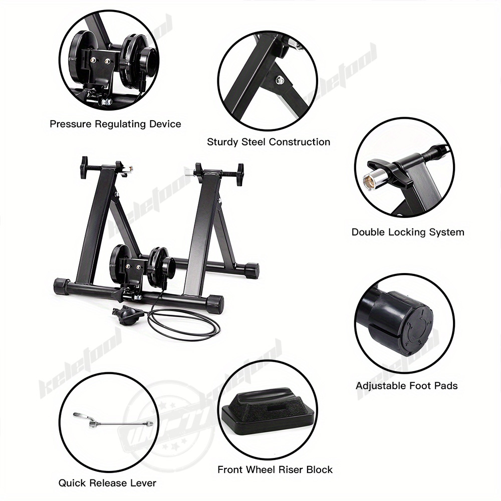 bike trainer DEUTER Cycling Trainer Wire Control and Wireless 28-29‘’ Bicycle Riding Platform ...