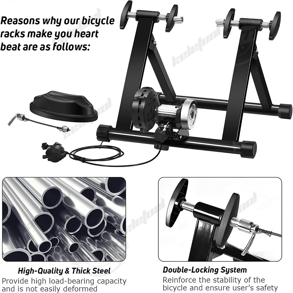 bike trainer DEUTER Cycling Trainer Wire Control and Wireless 28-29‘’ Bicycle Riding Platform ...