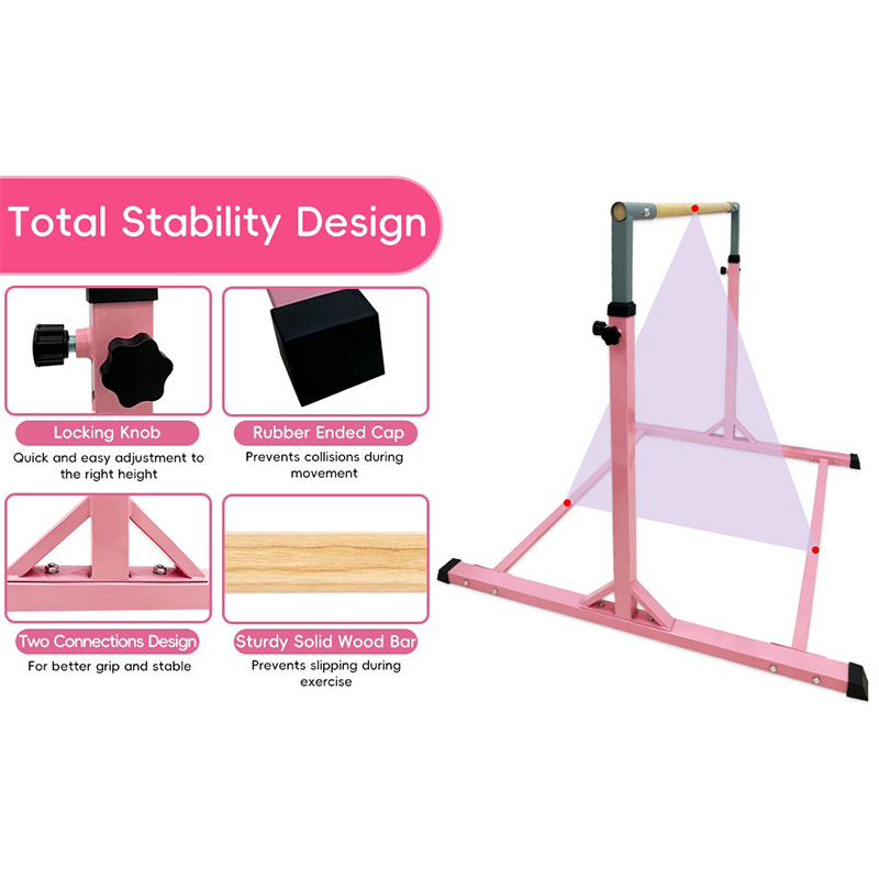 Gymnastics Bar Horizontal Bar Junior Training Equipment High Bars ...