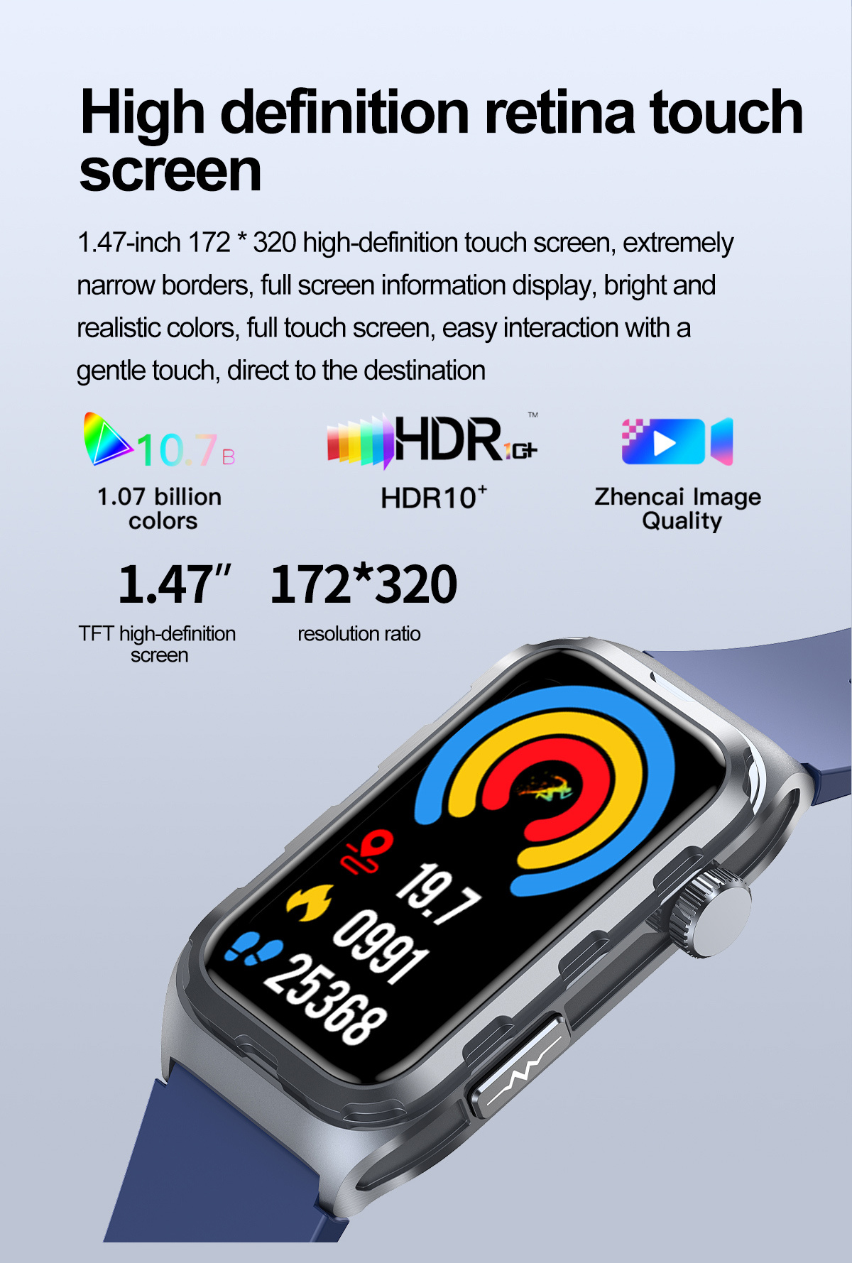 New TK79 Smart Watch ECG Pulse Therapy Micro Physical Examination Five ...