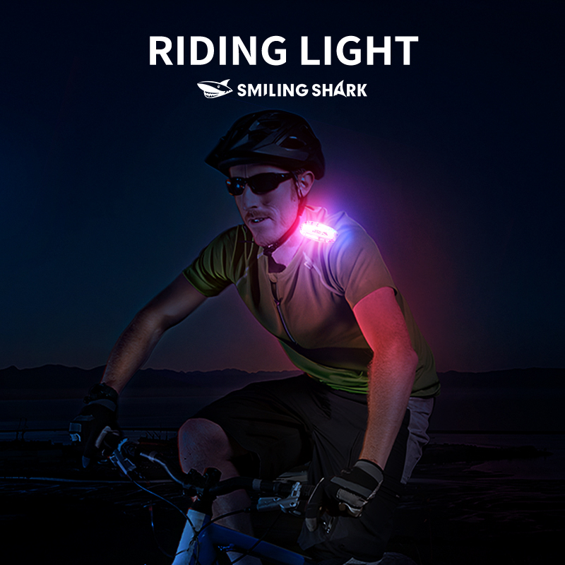 SmilingShark JD010 LED Shoulder Light Red & Blue Warning Light ...