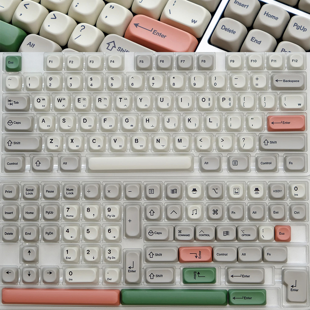 Retro 9009 Keycap/set 139Keys PBT MOA Profile Custom Keycaps for ...